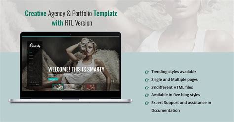 Smarty Portfolio And Photography Html Template Codemarket