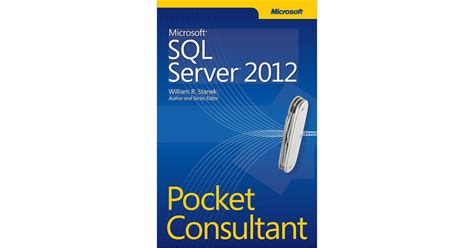 Microsoft® Sql Server® 2012 Pocket Consultant Book