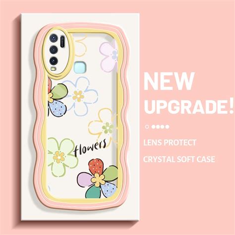 Jual Casing Ponsel Untuk VIVO Y Y I Y Casing Kartun Bunga Pelangi Keberuntungan Hp Warna