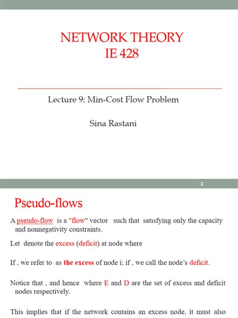 Network Theory 9 Pdf Mathematical Relations Computational Complexity Theory