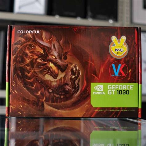 jual colorful gt 1030 2 gb ddr5 64 bit gt1030 2g v5 v di seller victory