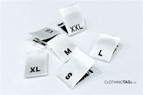 Custom Clothing Size Labels Tags ClothingTAGs Cn