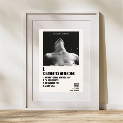 Cigarettes After Sex Poster Etsy