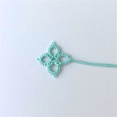 Easy And Simple Square Motif Tatting Pattern Needlesnbeadsnsweetascanbe