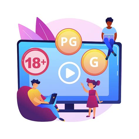 Иллюстрация абстрактного понятия рейтинга содержания Рейтинг СМИ и телевидения система