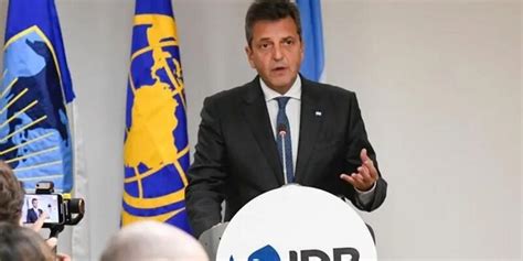 Sergio Massa Habló De Los Desembolsos Del Fmi Y Aseguró Que No Tienen