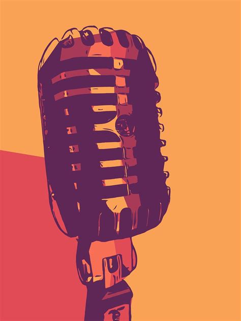 Download Microphone Mic Podcast Royalty Free Stock Illustration