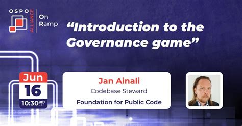 Foundation For Public Code On Linkedin Governance Ospo Opensource