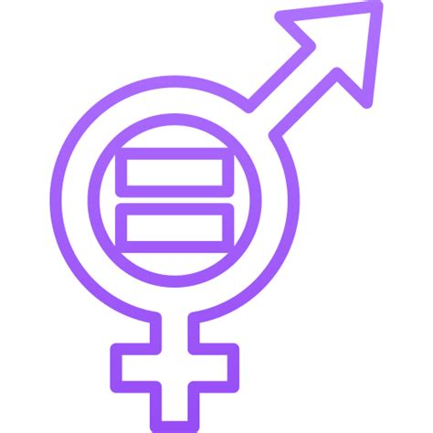 Gender Equality Generic Gradient Outline Icon