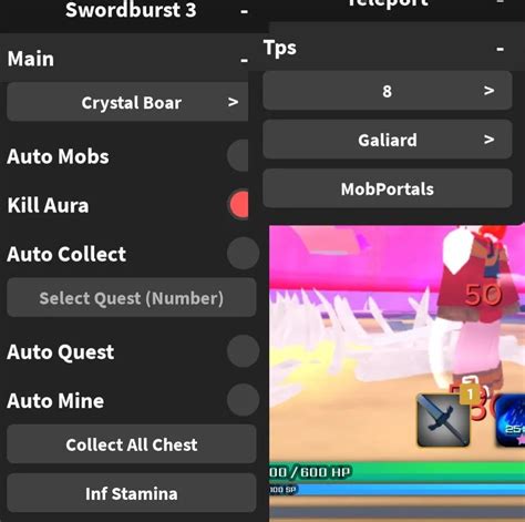 Swordburst 3 Script Automobs Autoquest Roblox Scripter