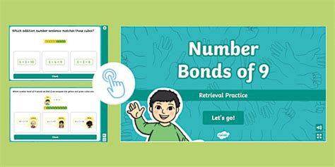 👉 Retrieval Practice Number Bonds Of 9 Maths Interactive Quiz