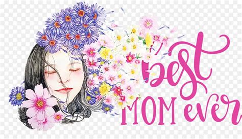 母亲节 有史以来最好的母亲 水彩png图片素材下载图片编号7148924 Png素材网