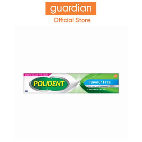 Polident Denture Adhesive Full And Partial False Teeth Fixative Flavour Free 60g Shopee Singapore