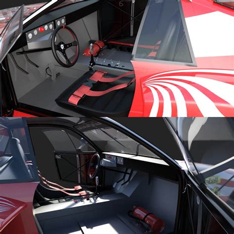 Lancia Monte Carlo Turbo 3d Render Digital Art By 3dclassics