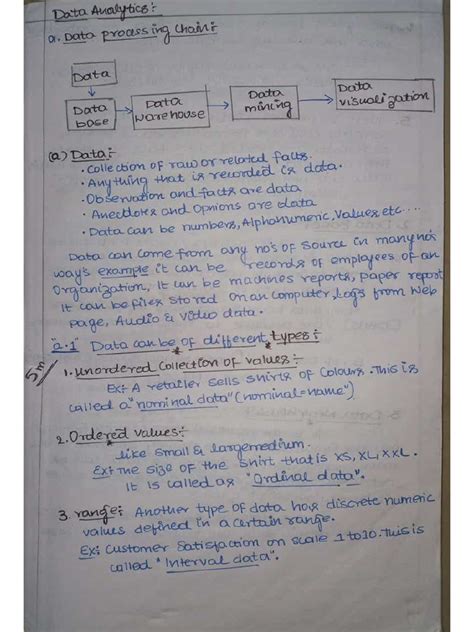 Data Analytics Notes Part 2 Pdf