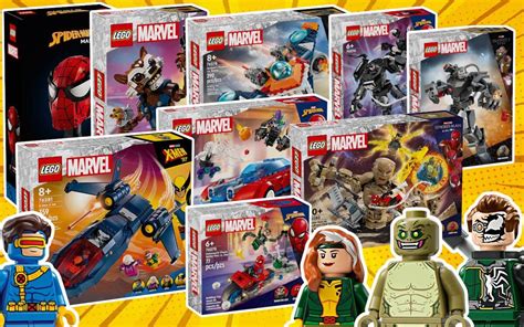Lego Marvel 2024 Sets Revealed X Men Spider Man And More