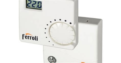 Termostat de ambient FERROLI FER 8RF, wireless, neprogramabil ...