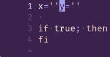 Broken Highlighting For Bash For One Line Variable Assignment Issue Helix Editor Helix