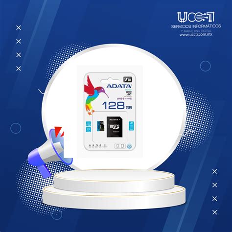 Memoria MicroSD Adata 128GB UCCTI Servicios Informáticos