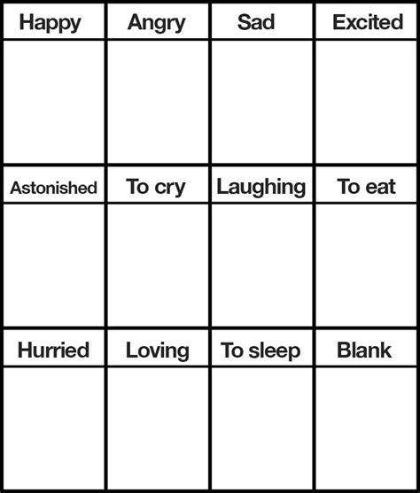 Discover More Than 69 Anime Facial Expressions Chart Best Incdgdbentre