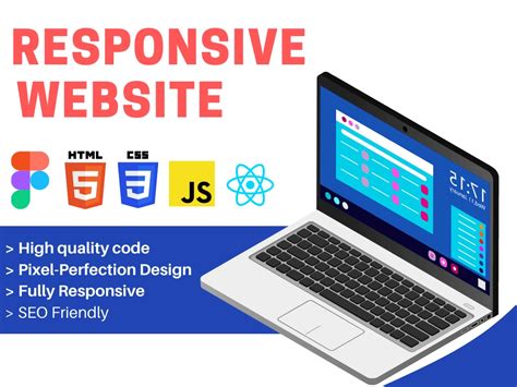 Responsive Website With Html Css And Javascript Upwork