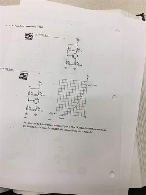 Solved PROBLEMS Graphically Determine The Q Point For Chegg Com