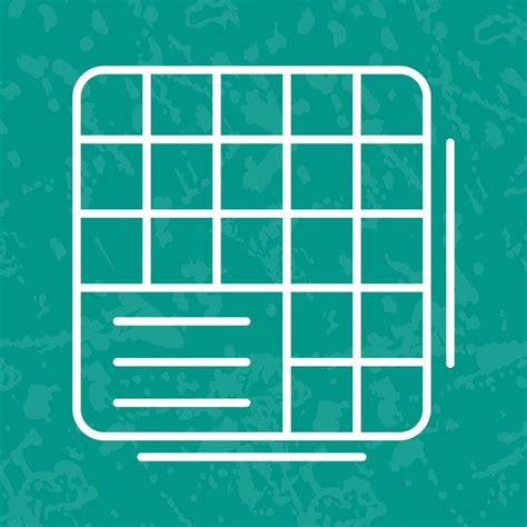 Table Data Vector Icon Vector Art At Vecteezy