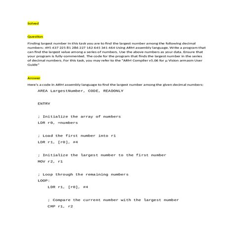 Readonlyentry Initialize The Array Numbersldr