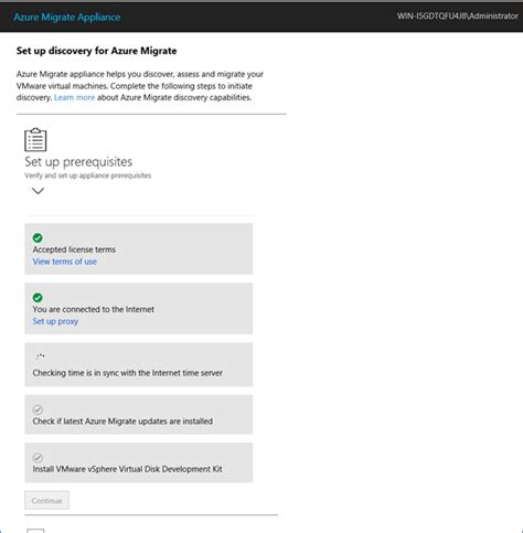 Terminalworks Blog Azure Migrate Installing And Configuring Server
