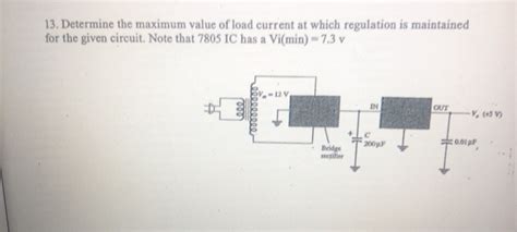 Solved 11 For The Given Circuit And The Following Circuit