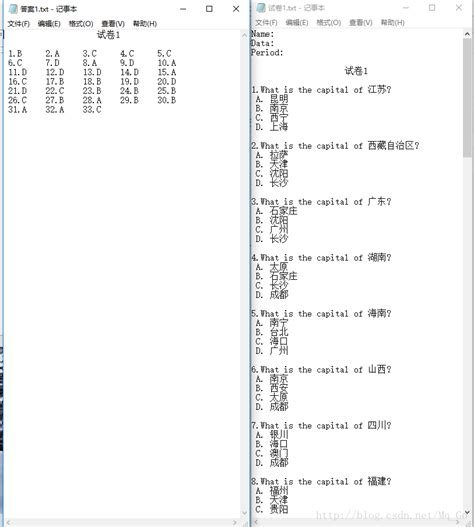 Python学习笔记（五）——读写文件import Random The Quiz Data Keys Are States And