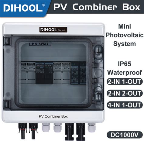 hapv 1000v pv combiner box dihool