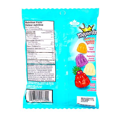 Maynards Tropical Swedish Berries Candy Funhouse Candy Funhouse Us