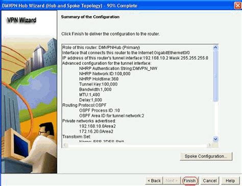 cisco ios ccp — 使用cisco cp配置dmvpn cisco