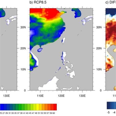 Annual Mean Maximum Consecutive Dry Days Cdd Computed Based On 789
