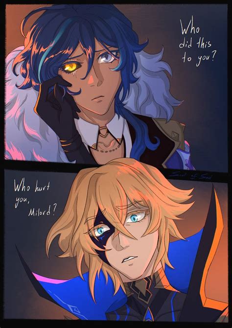 Pin Von Kreativ Phase Auf Kaeya Dainsleif