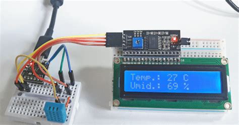 Digispark DHT11 E Display LCD 16x2 I2C Arduino E Cia Arduino