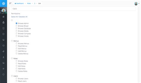 Permissions Not Saved When Editing A Role · Issue 4806 · Thedevdojo