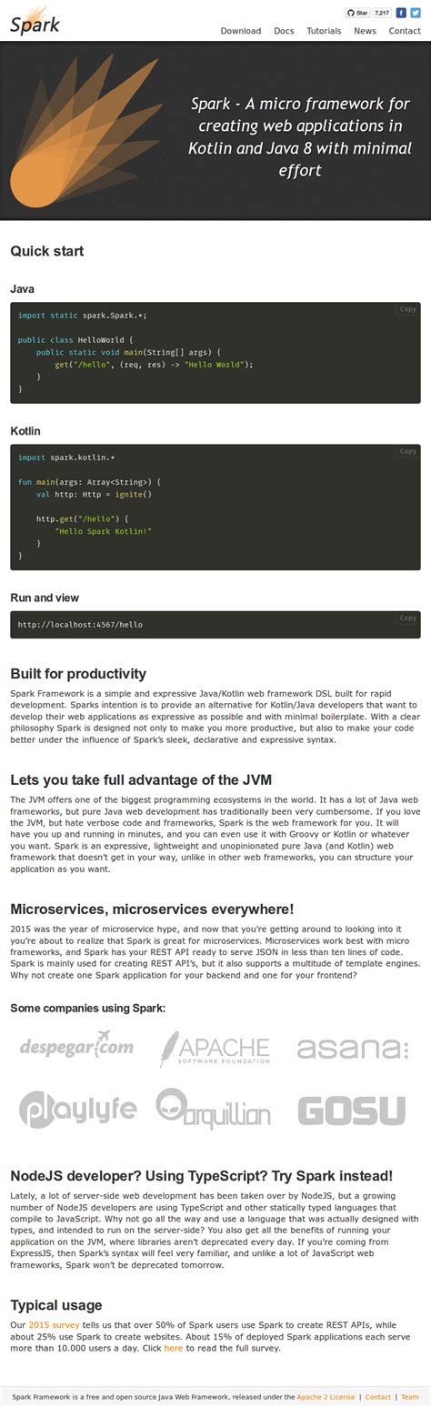 Schlank In Den Service Der Große Java Microframework Test