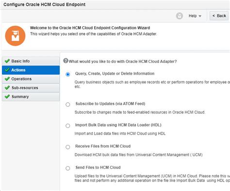 Ipaasoraclecloud 828 Oracle Hcm Integration Via The Hcm Adapter