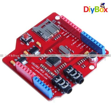 Ic Vs1053b Vs1053 Mp3 Music Shield Board Module Tf Sd Card Slot