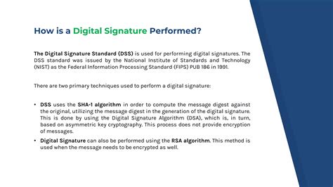 Difference Between Digital Signature Vs Digital Certificate Pptx