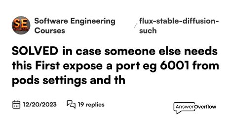 Solved In Case Someone Else Needs This First Expose A Port Eg 6001