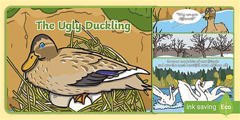 Ugly Duckling Short Story Traditional Tales Twinkl