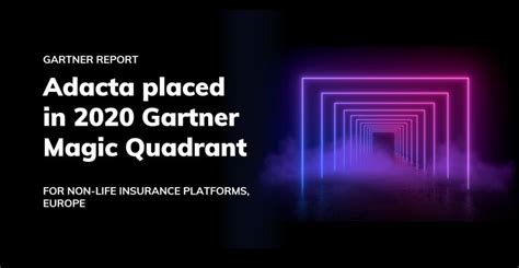 Ivan Divic On Linkedin Adacta Positioned In The Gartner Magic Quadrant