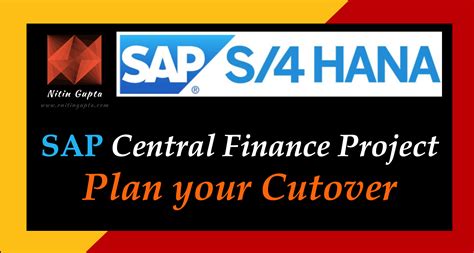 SAP Central Finance Plan Your CUTOVER SAP Community