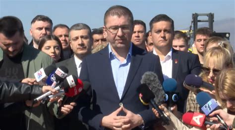 Изјави на премиерот Мицкоски министерот за локална самоуправа Перински и градоначалникот на