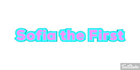 Sofia The First Cartoon Animated Gif Logo Designs