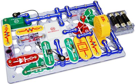 Snap Circuits 203 Electronics Exploration Kit Over 200 Stem Projects Gontham