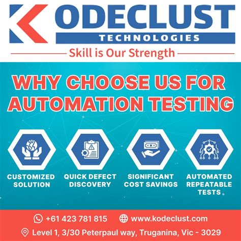 Kodeclust Technologies On Linkedin Kodeclust Automationtesting